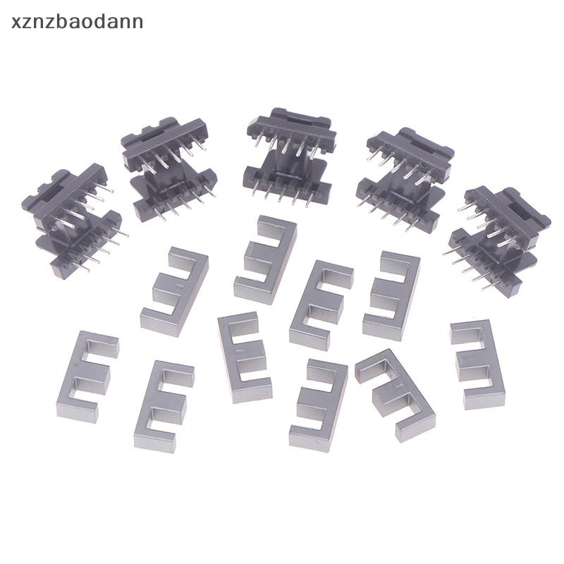 [XZNZVV] 5 ชุด EE19 5 พร้อมหม้อแปลง 5 พิน Bobbin PC40 Ferrite Core แนวตั้ง 10 Ferrite Halve และ ...