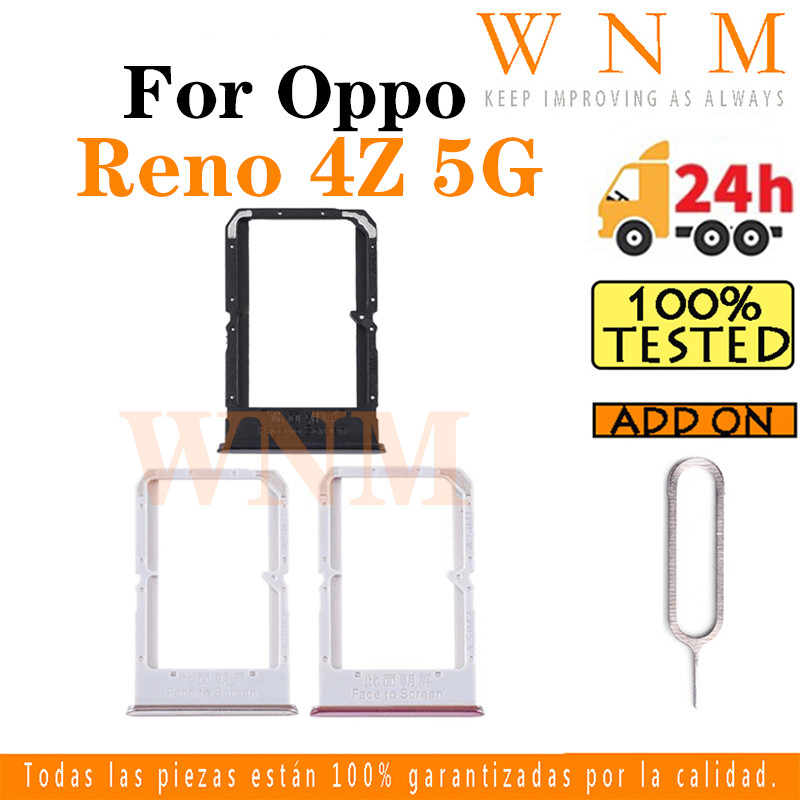 สําหรับOppo Reno 4Z 5G CPH2065 ซิมการ์ดถาดซิมการ์ดช่องใส่การ์ดผู้ถือ ...