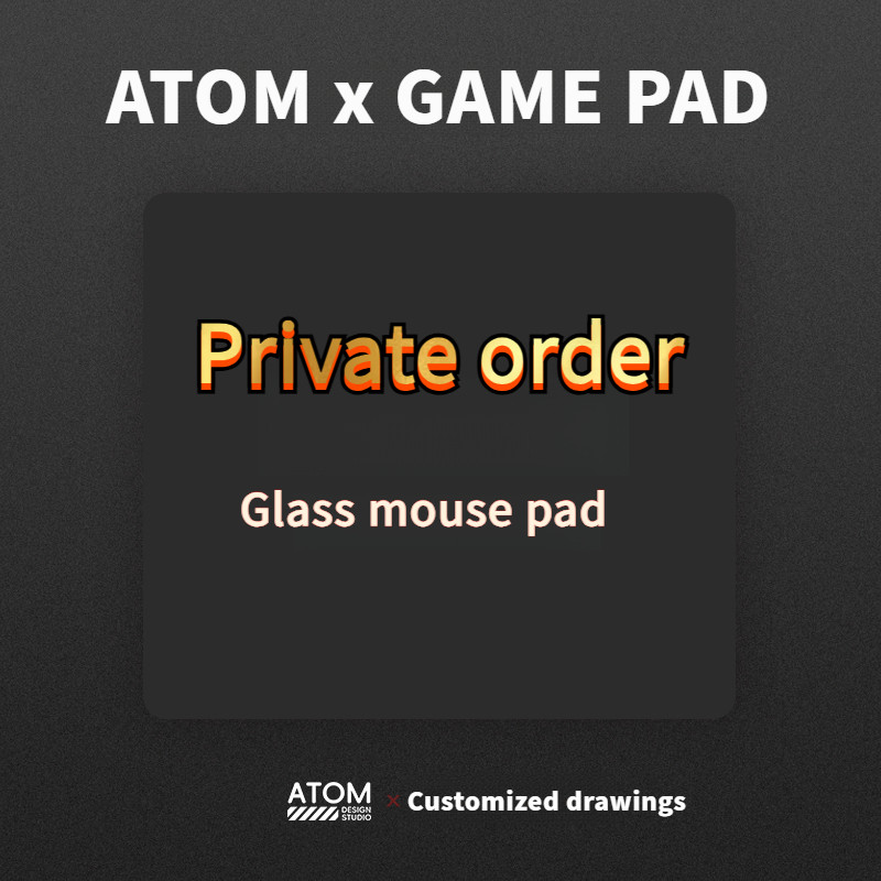 [ปรับแต่ง] แผ่นรองเมาส์แก้ว ATOM Photovlusic Tempered อัพเกรด Smooth ...