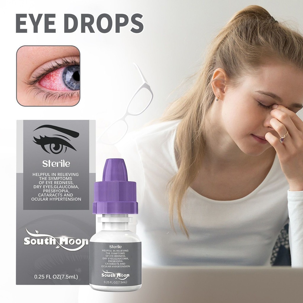 [ขายร้อน] Three Moon Eye Drop Eye Lotion Eye Care Repair Eye Fatigue ...