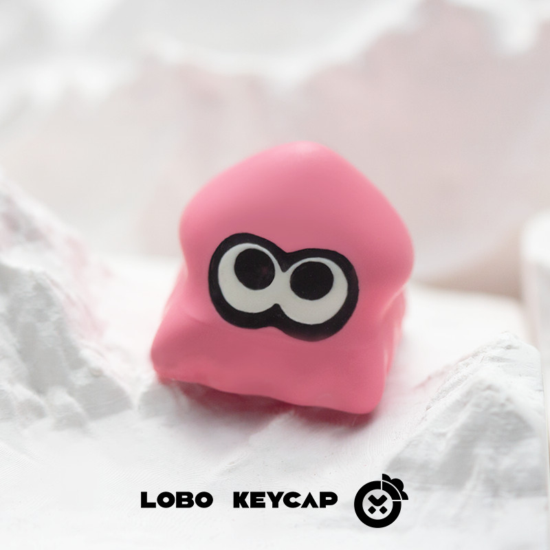 Splatoon Keycap น่ารักสร้างสรรค์การ์ตูน MX สวิทช์ 3D Mechanical ...