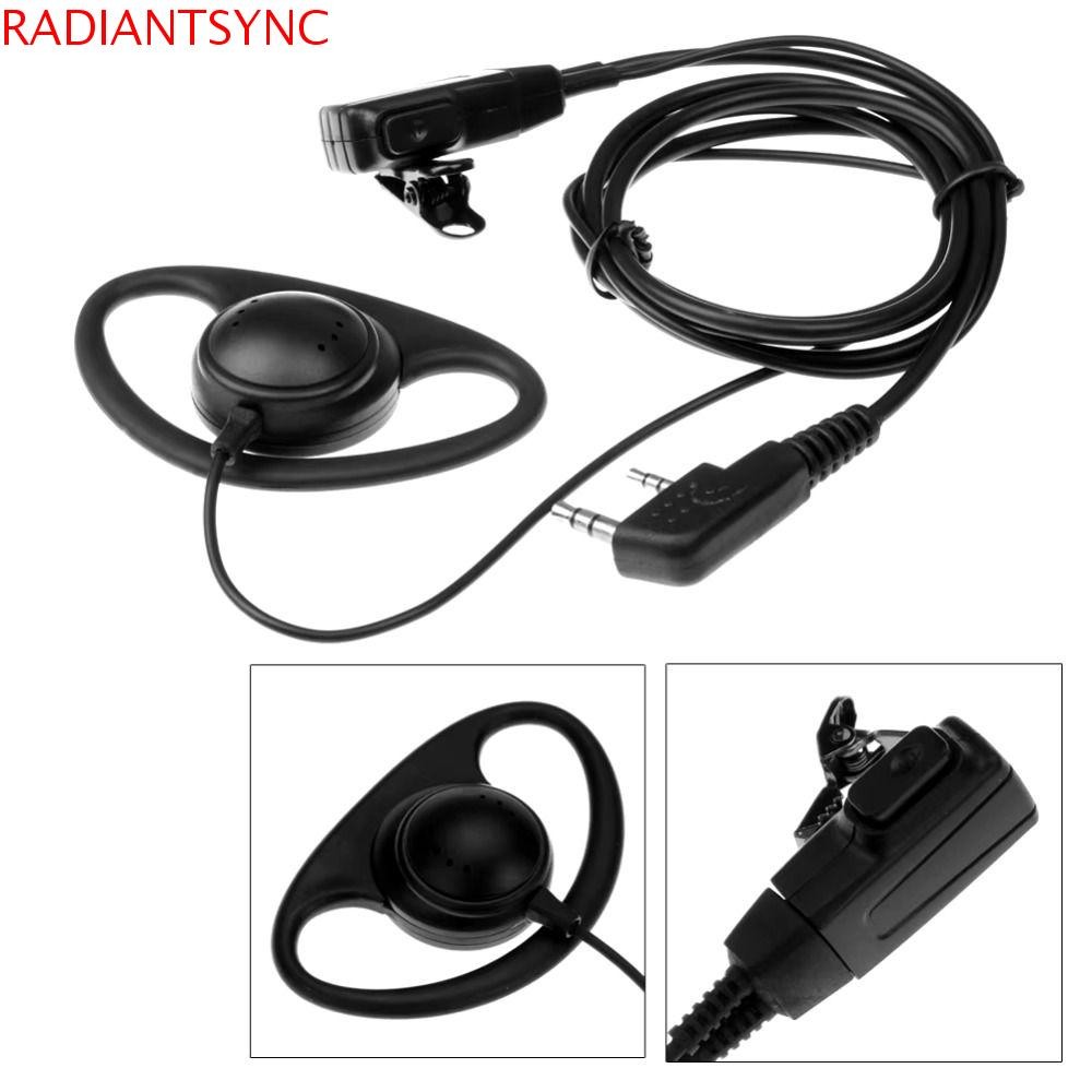 RADIANTSYNC ชุดหูฟัง Walkie Talkie ด้านเดียวแฮนด์ฟรี Interphone หูฟัง, ร้านอาหารรักษาความปลอดภัย ...