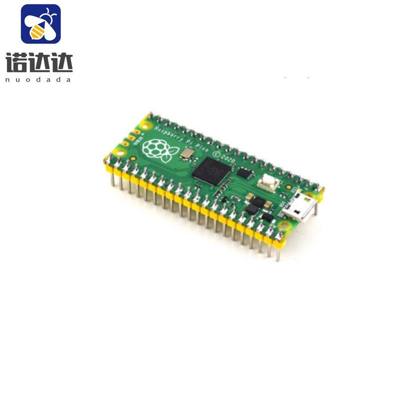 บอร์ดพัฒนา Raspberry Pi Pico รุ่น Raspberry Pi Pico แบบดูอัลคอร์ Rp2040 รองรับ Micropython