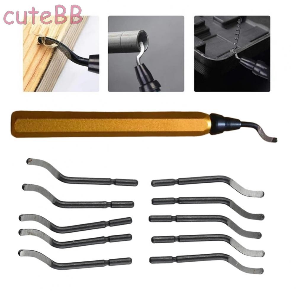 ชุดเครื่องมือ Deburring ขนาดกะทัดรัดและสะดวกเปลี่ยนใบมีดด่วนสําหรับ ...