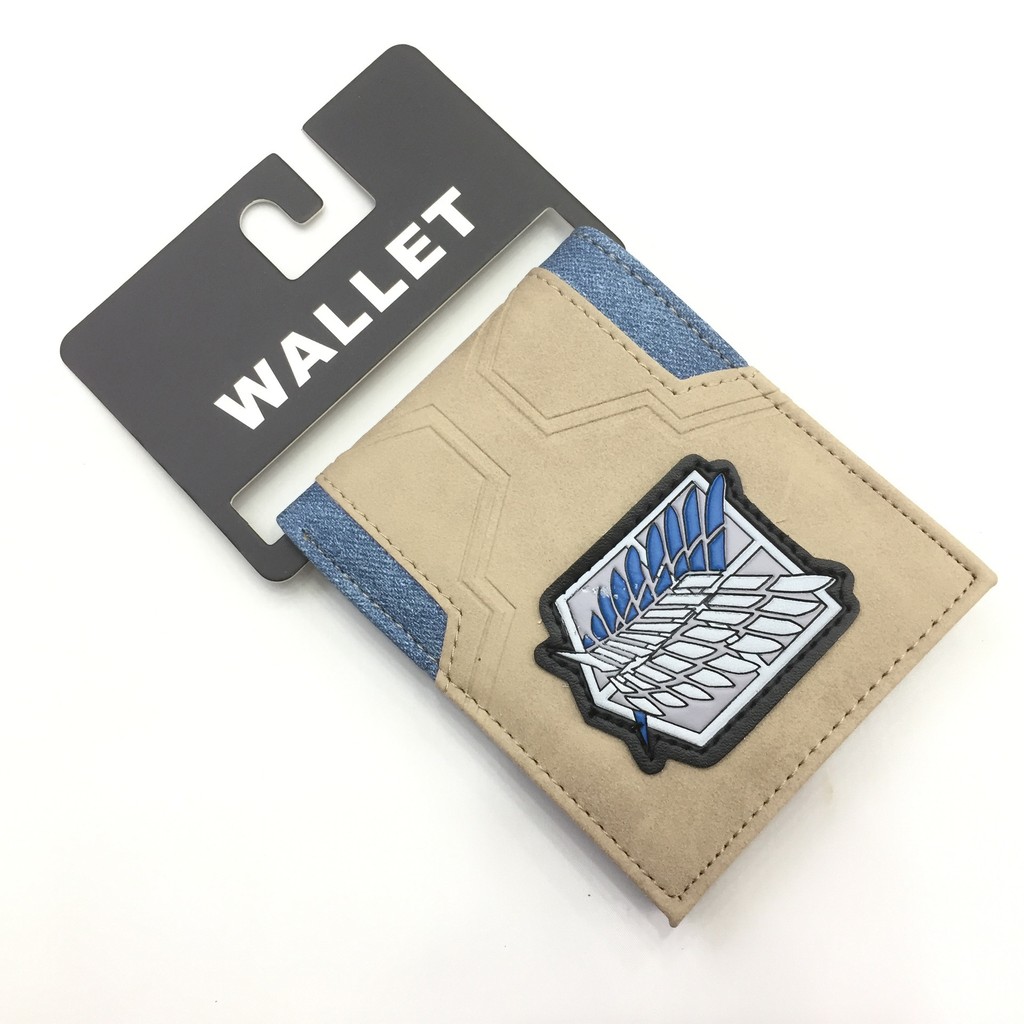 WIUH Attack on Titan Wallet Wings of Freedom Wallet Card Holder ของขวัญ ...