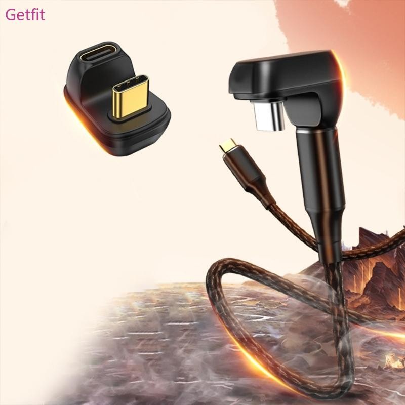 อะแดปเตอร์เชื่อมต่อ GETF Bend Type C พร้อมความเร็วข้อมูล 40Gbps และการ ...