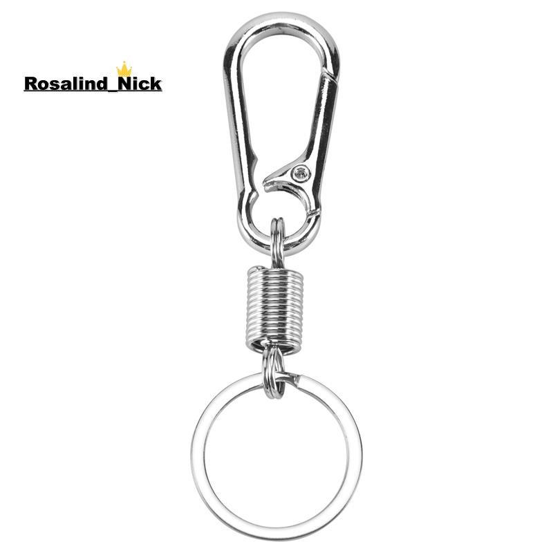 [Rosalind_Nick]Sturdy Carabiner Key Chain Key Ring พวงกุญแจขัดเงา พวง ...