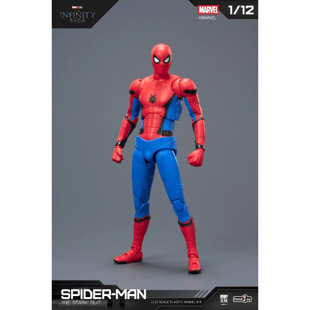 ใหม่ Fondjoy Spider-Man Stark ชุดชุด 1/12 Spider-Man ประกอบรุ่น ...