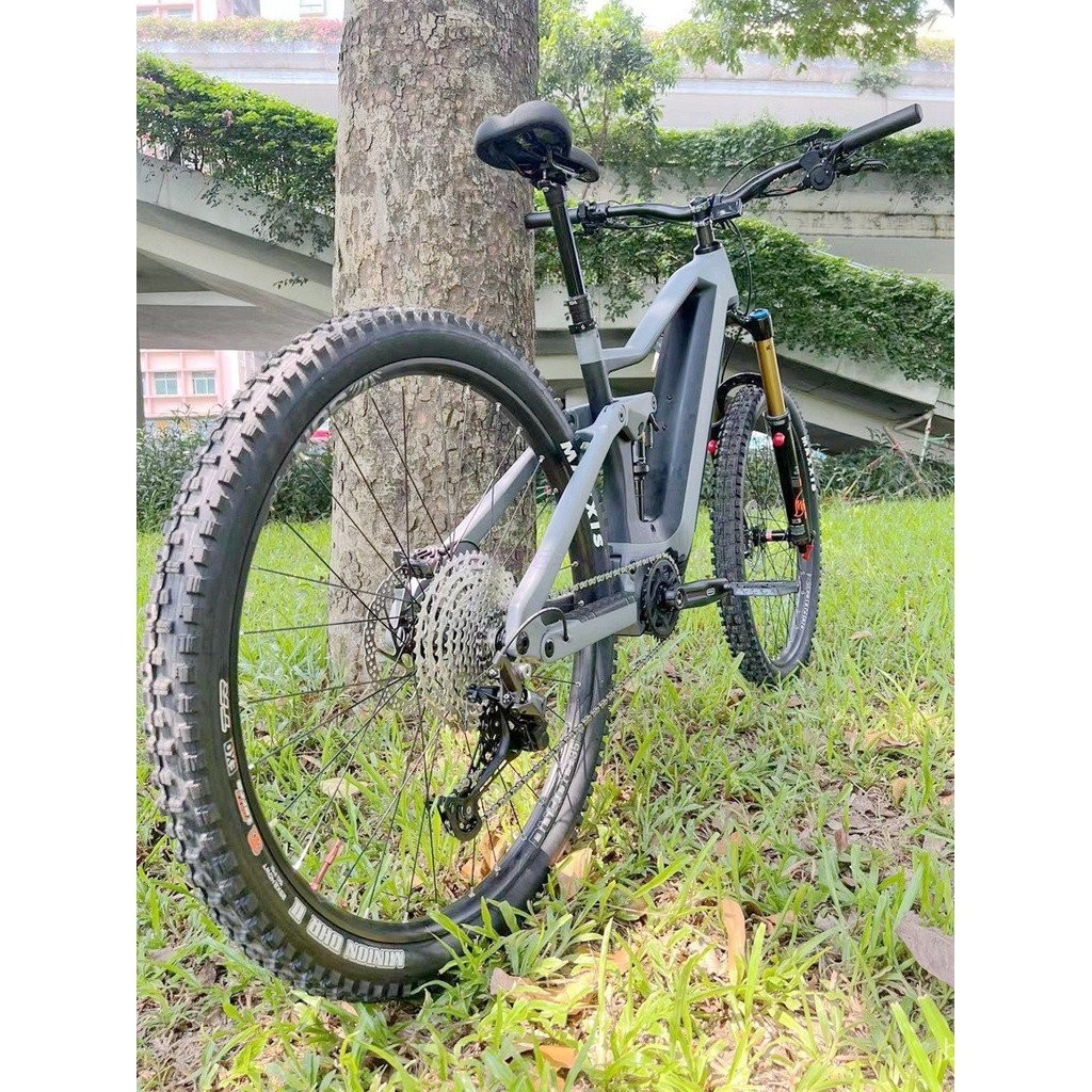 จักรยานเสือภูเขา ROCKCAN E10PRO Bafang M510/M560 ระบบขับกลาง ไฟฟ้าช่วย คาร์บอนไฟเบอร์ หางนุ่ม ...