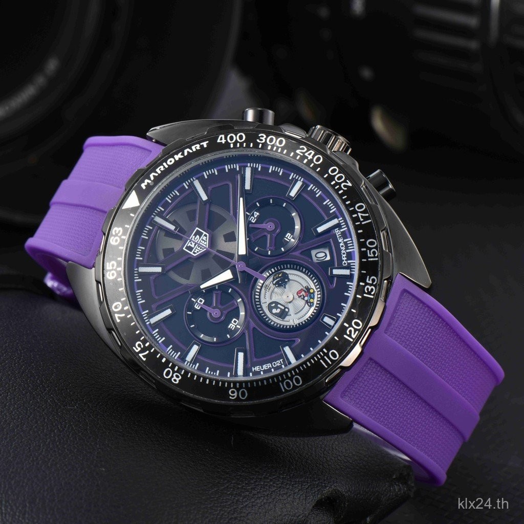 นาฬิกาข้อมือผู้ชายรุ่นใหม่ TAG TAG Howard ซีรีส์ F1 หน้าปัดสีดำ สไตล์ ...