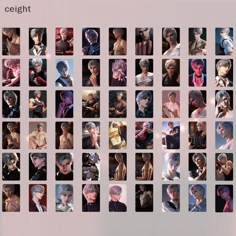 [ceight] 50 ชิ้น/กล่องเกมรักและการ์ดเลเซอร์ Deepspace Xavier Zayne Rafayel Ralayo Sylus Qin Che ...