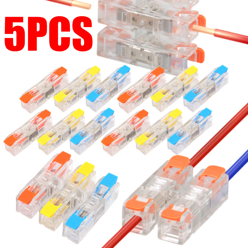 Quick สายไฟ Splice Mini Quick Terminal Block Universal Compact Wire ...