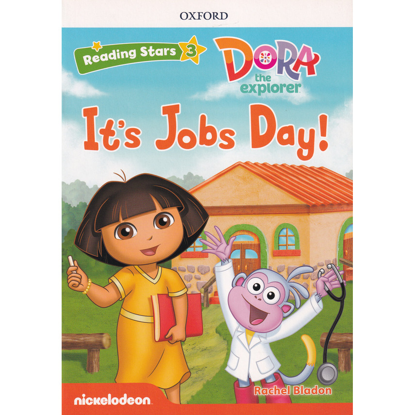 Bundanjai (หนังสือ) Reading Stars 3 : Dora the Explorer : It's Jobs Day ...