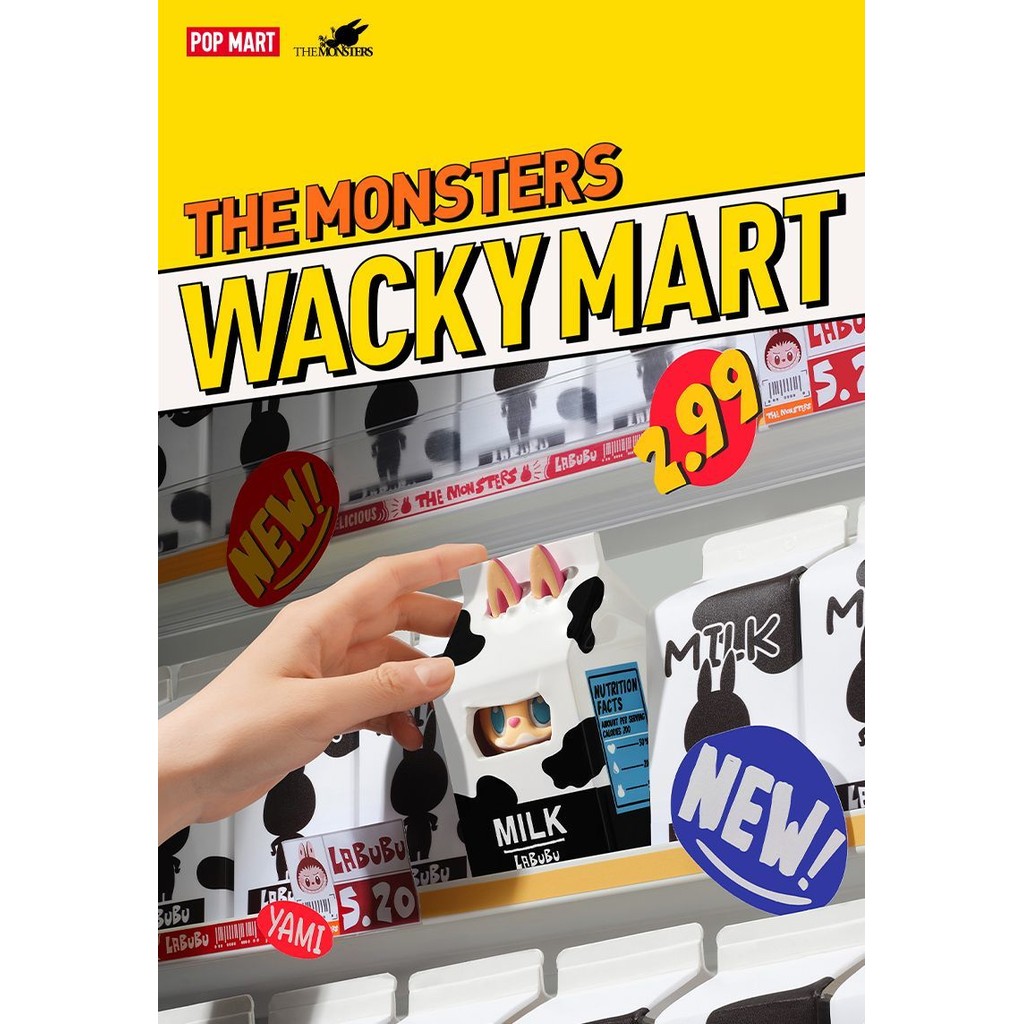 POPMART POPMART THE MONSTERS กลิ่นแปลกร้านสะดวกซื้อ Series Figures ...