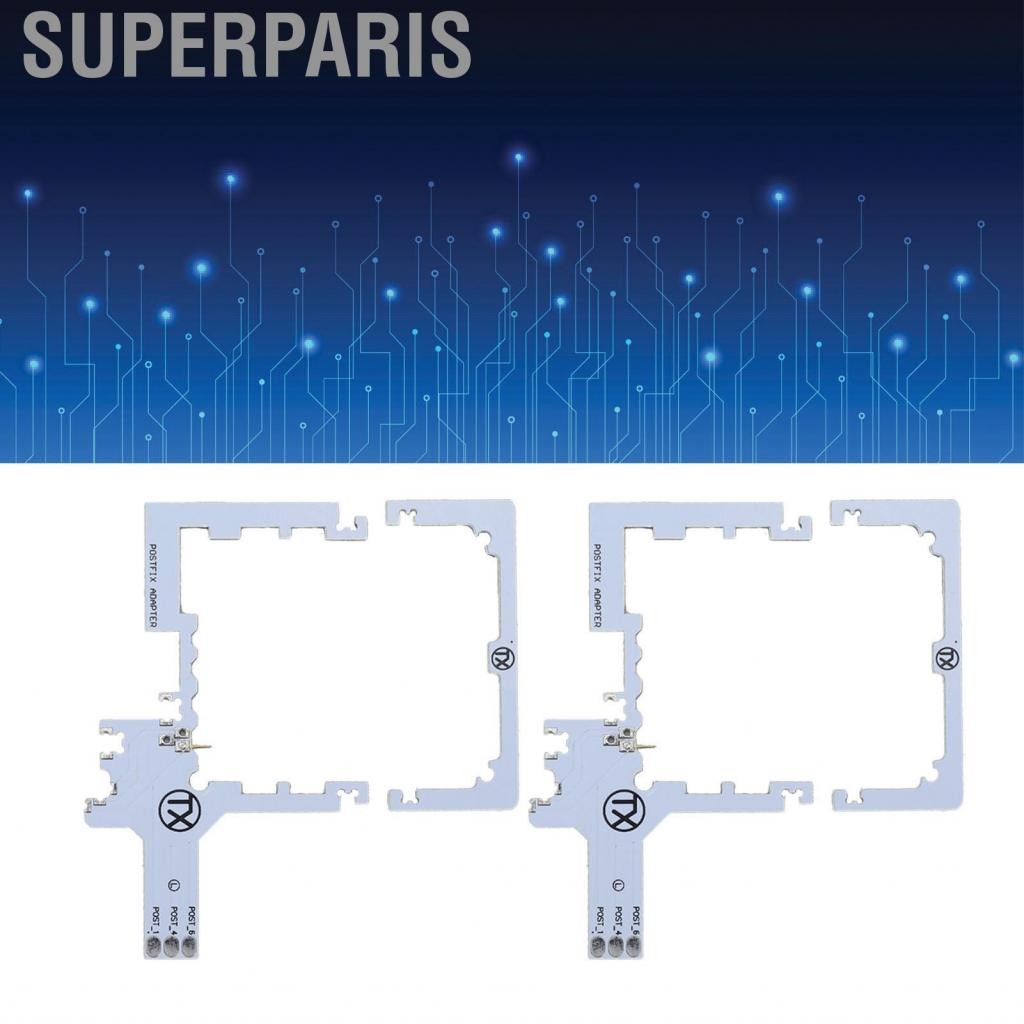 Superparis CPU Postfix Adapter 2 Set Easy Installation Professional Console PCB V1 เวอร์ชัน ...