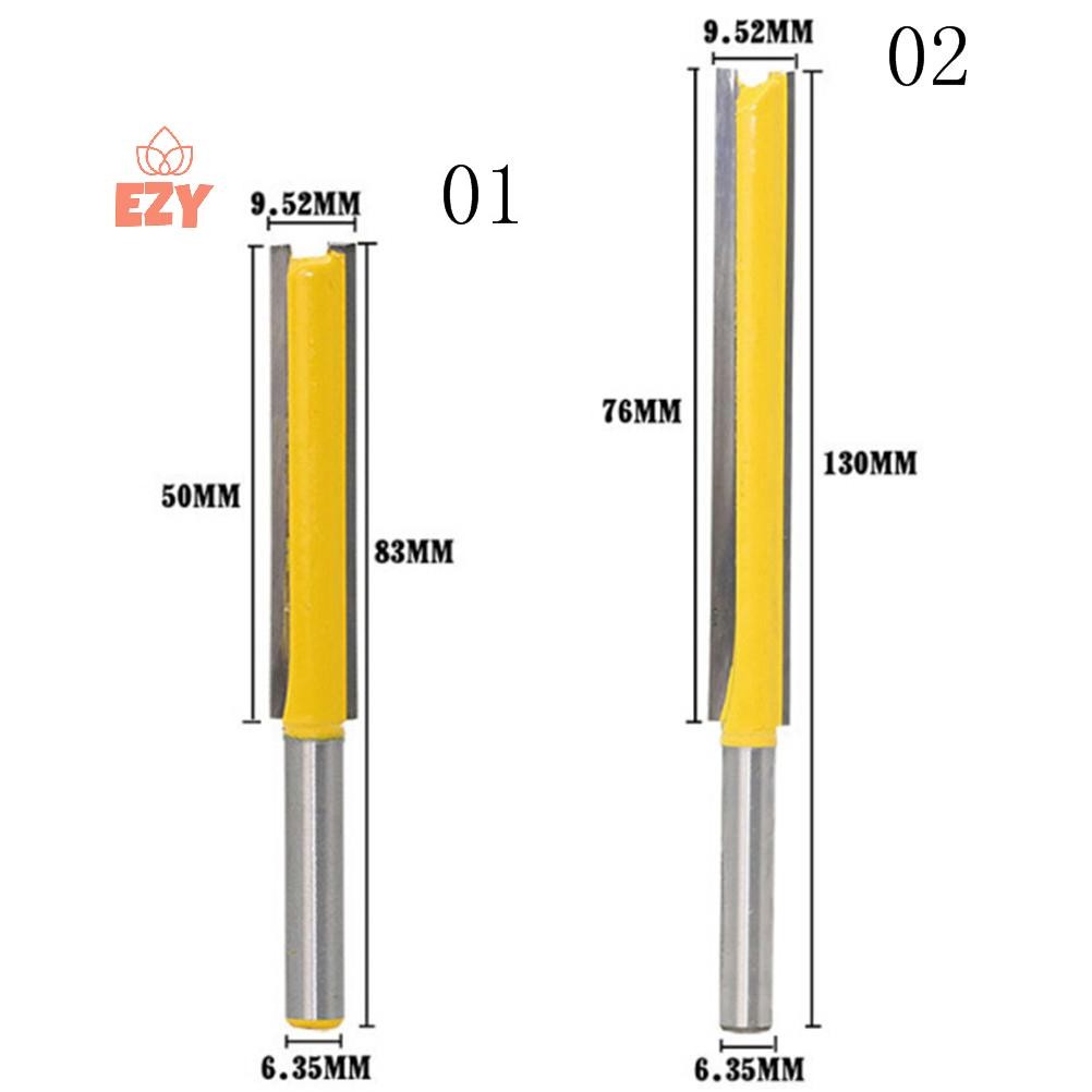 EZY 1 ชิ้นยาวพิเศษ Flush Trim Router Bit - 1/4 "Shank Trimming ...