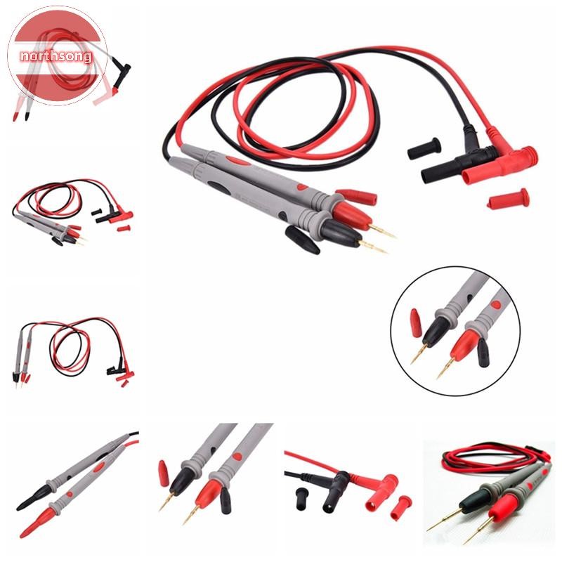 NOR 2 ชิ้น Hot Universal Digital Multimeter Multi Meter Test Lead Probe ...