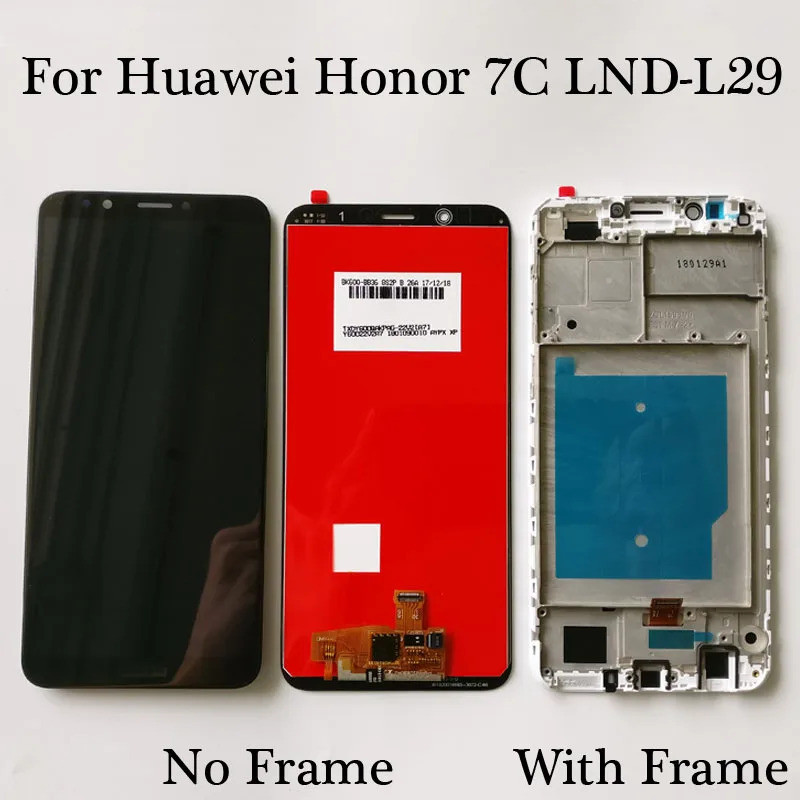 ใหม่สําหรับ Huawei Honor 7c LND-AL30 / 7c pro LND-L29 จอแสดงผล LCD ...