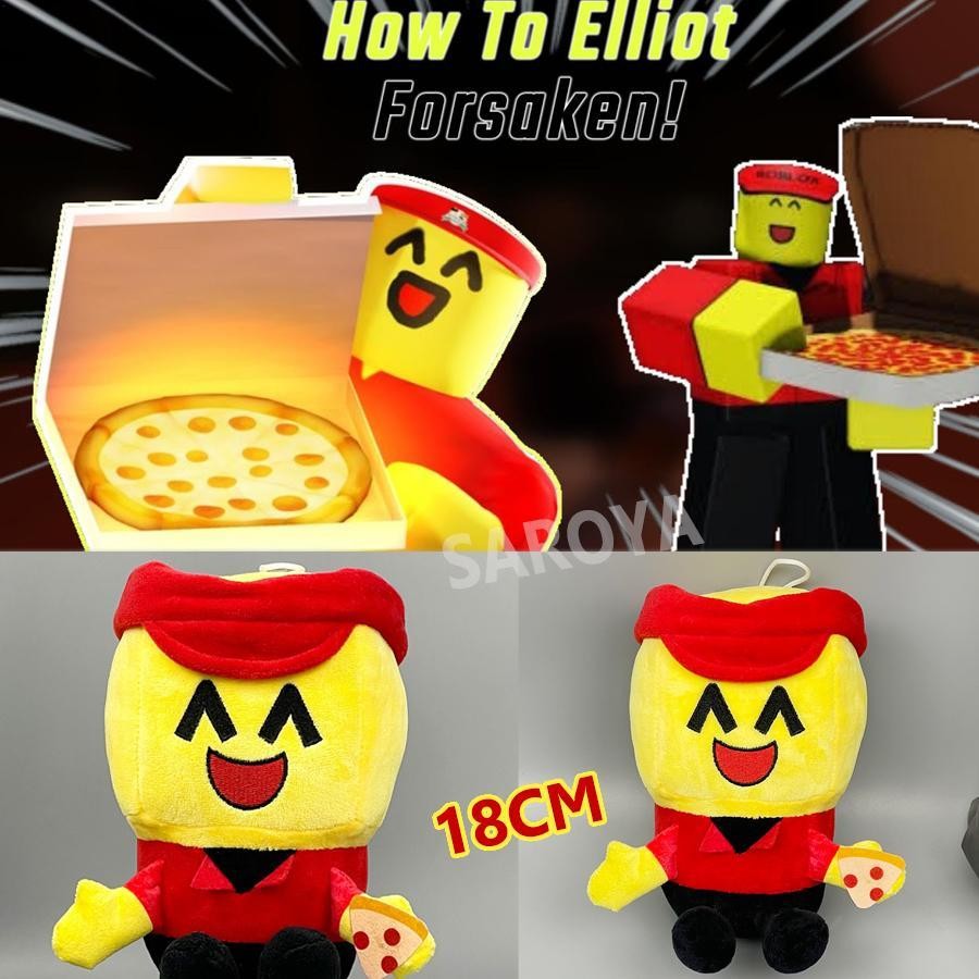 Forsaken Roblox Elliot ของเล่นตุ๊กตาการ์ตูน Elliot Plushies ตุ๊กตา ...