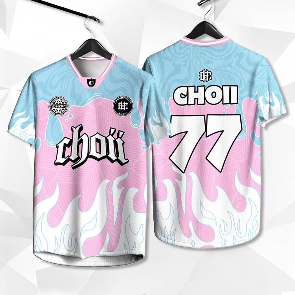 ฟรีชื่อที่กำหนดเองและหมายเลข2025 ออกแบบใหม่ Baju Choi เสื้อยืดสำหรับชาย ...