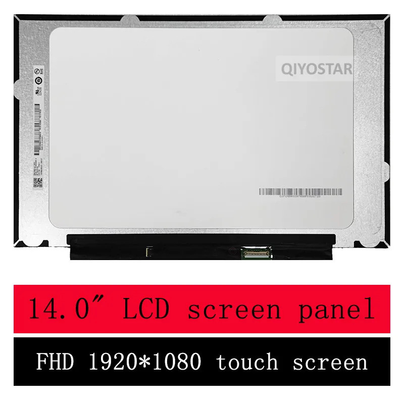 จอแสดงผล LCD แบบสัมผัส LED Matrix สำหรับ Thinkpad T490 T495 T495S P43S ...