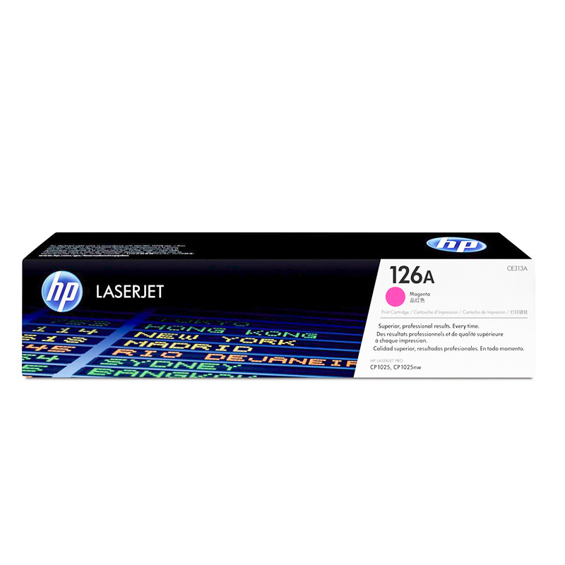 HP ตลับหมึกโทนเนอร์ Toner Cartridge รุ่น 126A (CE313A) สีแดงอมม่วง ...