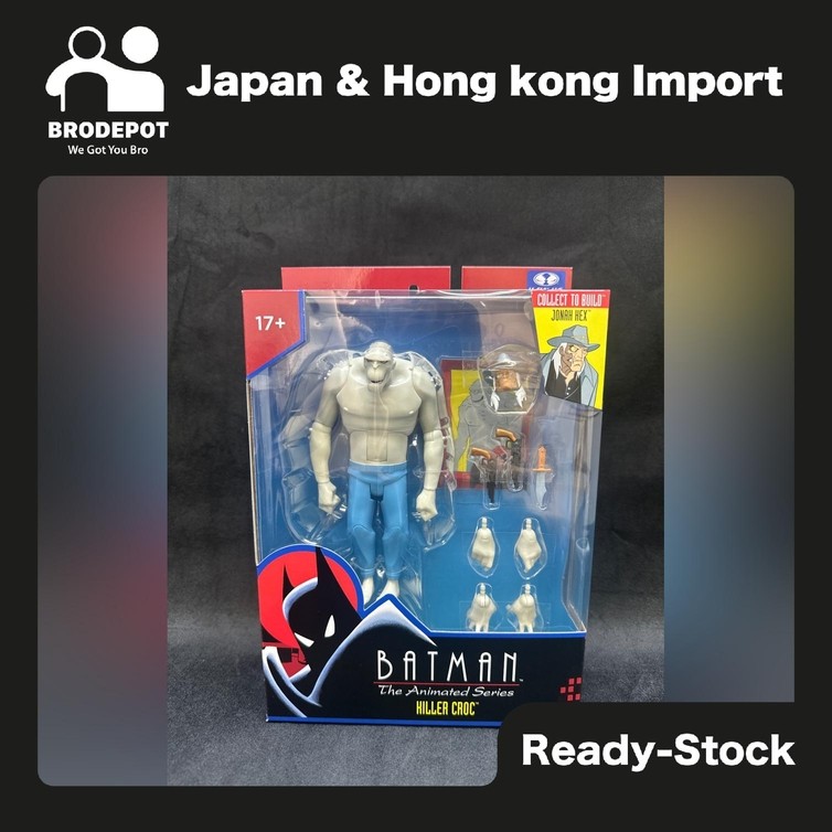 [Ready stock] McFarlane DC DIRECT BTAS 6IN BUILD-A KILLER CROC | Shopee ...