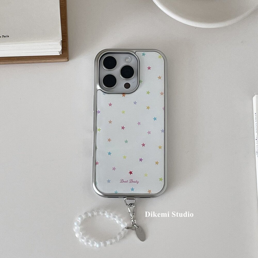 เกาหลี Ins สีสัน star Soft Edge Case สําหรับ Iphone16promax/15pro/16/12 ...