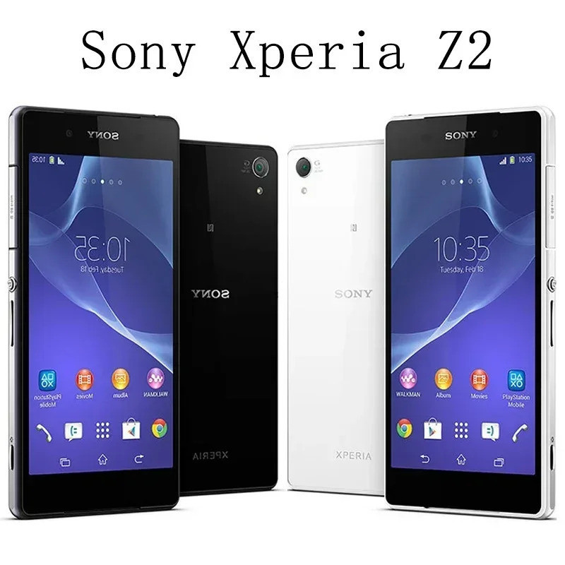 Sony Xperia Z2 D6503 3GB + 16GB 20MP 5.2 "โทรศัพท์มือถือ 3G WIFI ...