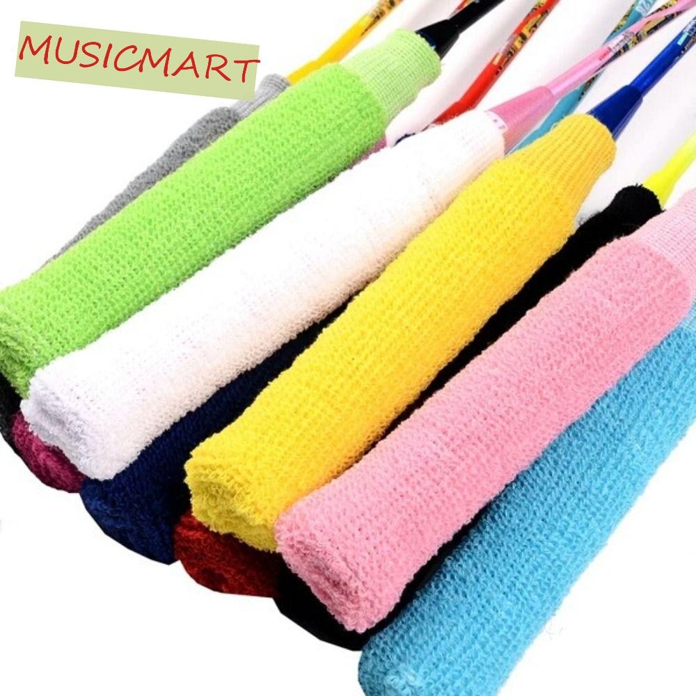 MUSICMART แบดมินตัน Racquet ผ้าขนหนูมือ, Anti Slip เบ็ดตกปลานุ่ม Handle ...