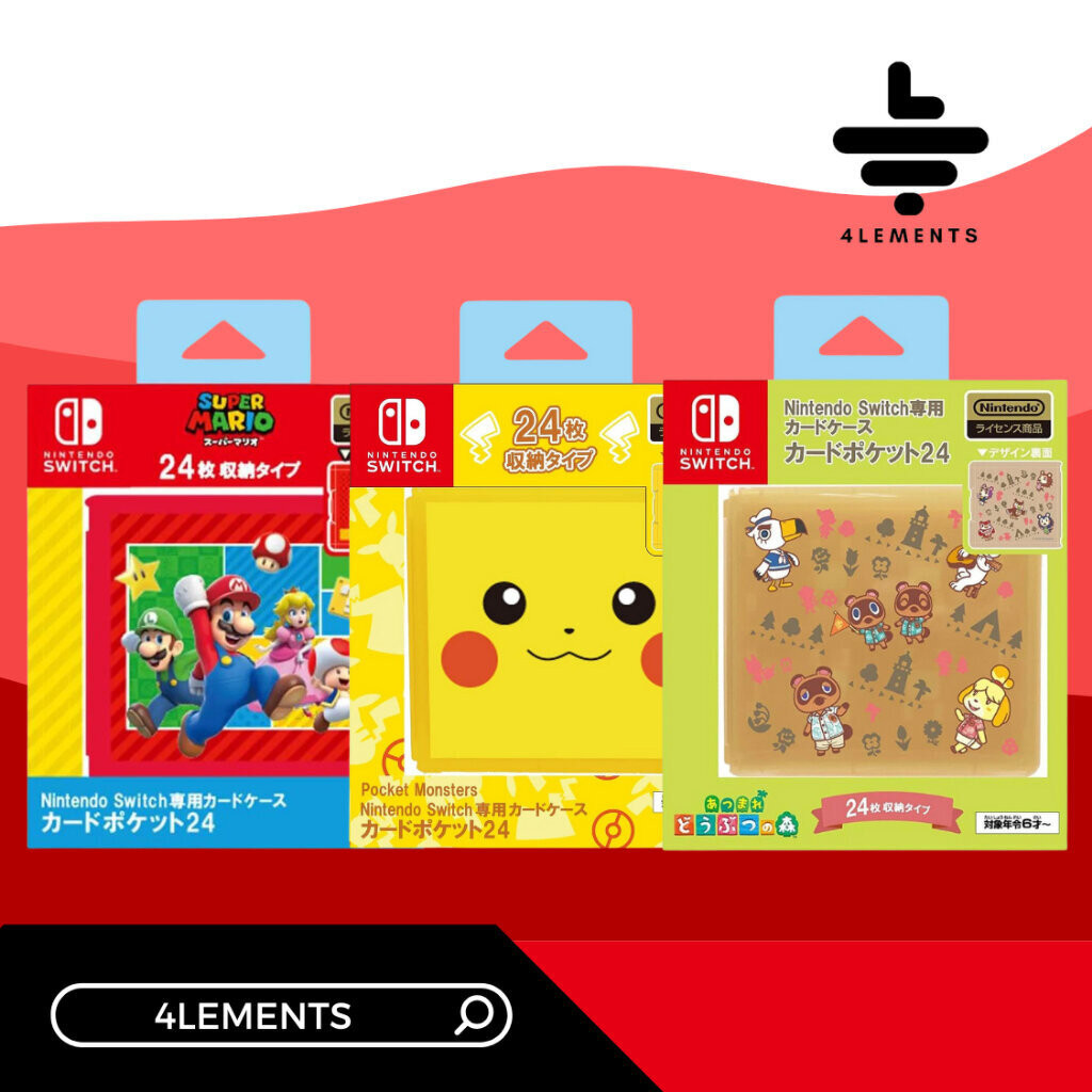 (พร้อมส่ง) SWITCH MAXGAMES CARD POCKET 24 (กล่องใส่แผ่นเกมสวิสต์) (ของแท้) (มือ1) | Shopee Thailand
