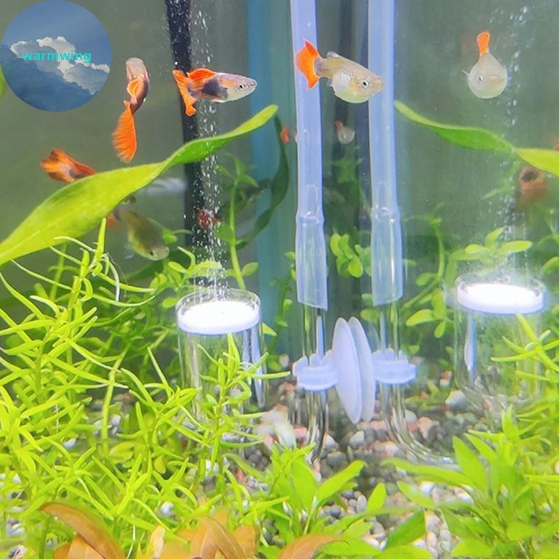 Warmwing 1 PC Aquarium CO2 Diffuser ชุดคาร์บอนไดออกไซด์ Atomizer ตรวจสอบวาล์ว U รูปเชื่อมต่อถ้วย ...