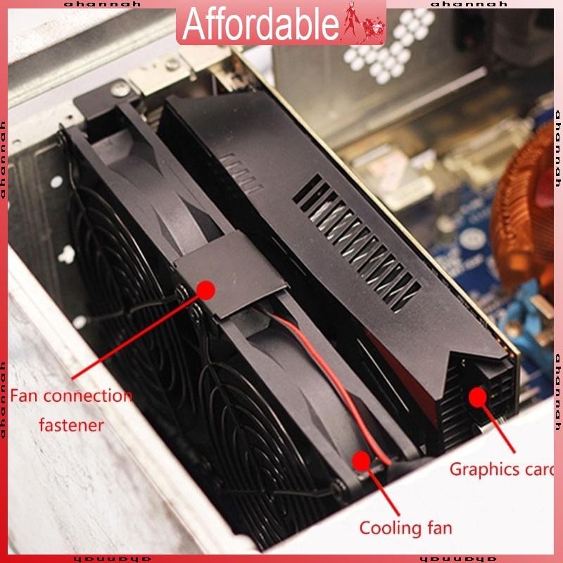 AH พัดลมระบายความร้อนการเชื่อมต่อที่มีเสถียรภาพ PCI Slot Bracket ...