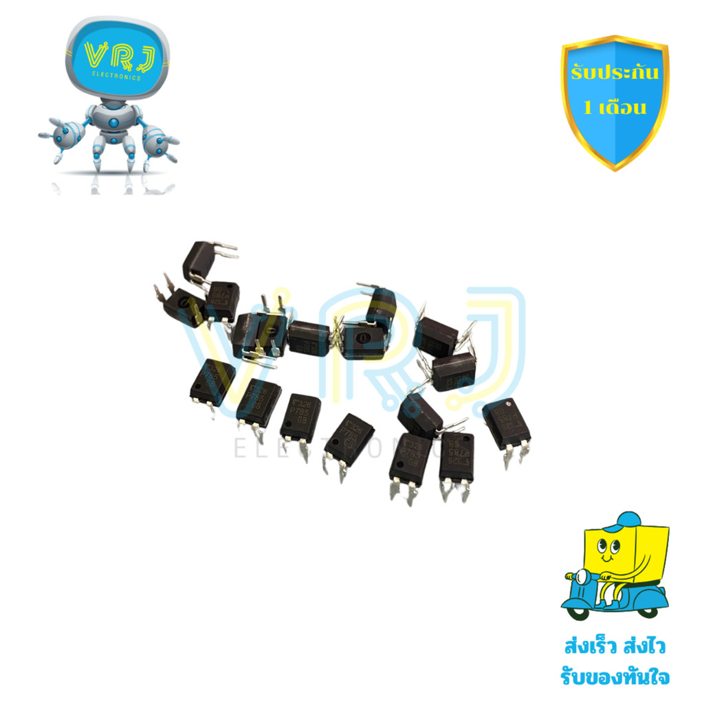 TLP785 (P785) Optocoupler 4 ขา รุ่นแท้ สำหรับงานแยกสัญญาณไฟฟ้า พร้อมจัด ...