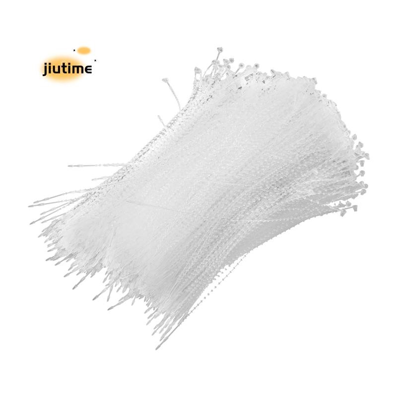 บรรจุพลาสติก Fasten String สาย Loop Tie 18 ซม. 1000 ชิ้น สีใส | Shopee ...