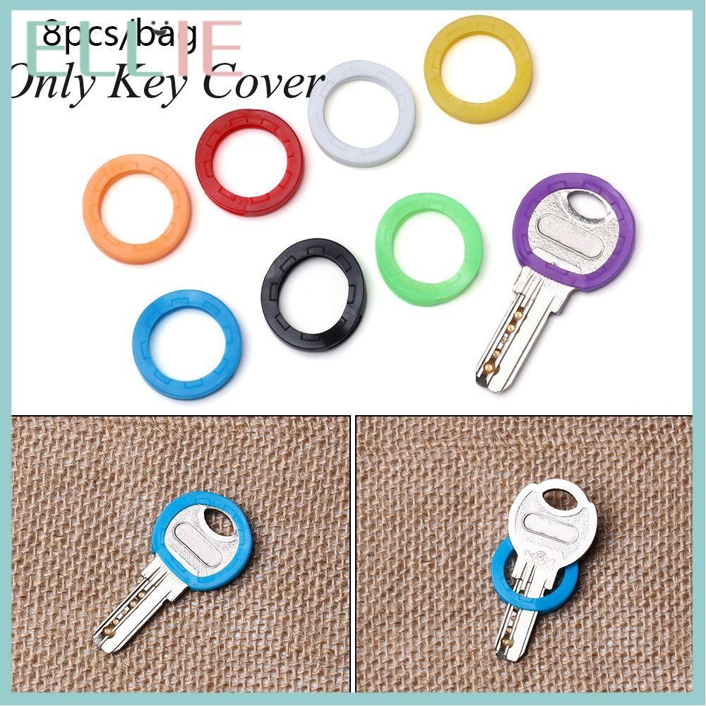 ELLIE 8 ชิ้น/เซ็ต Key Cap ครอบคลุม Hollow สีสุ่มซิลิโคน Key | Shopee ...