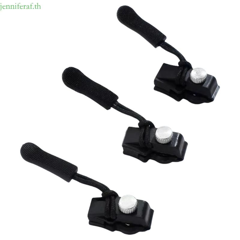 Jenniferf 3 ชิ้นชุดซิปที่ถอดออกได้ดึง 3 ขนาดซิปชุดซ่อมซิปชุดเปลี่ยนซิป ...