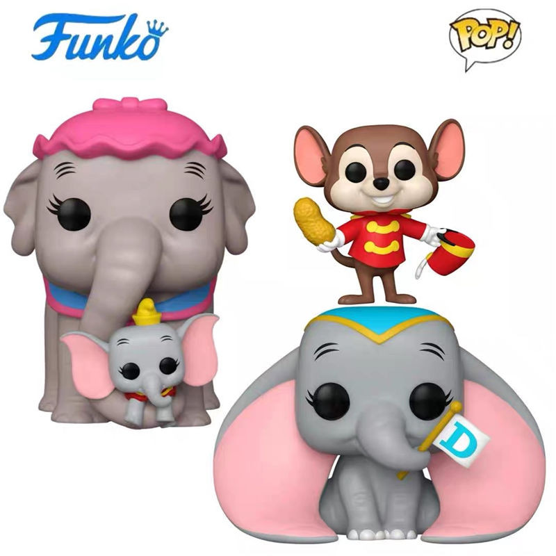 Funko POP Disney Dumbo ตุ๊กตาฟิกเกอร์ Elephant Mother Zhubo และ Baby ...