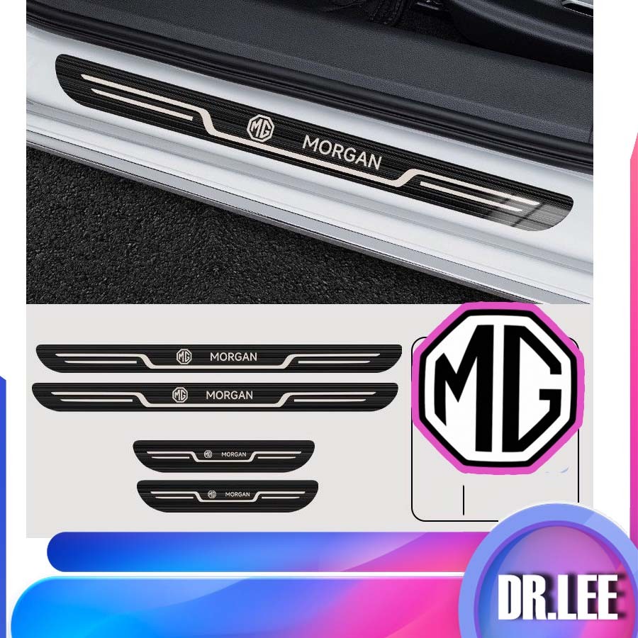 [พร้อม] สติ๊กเกอร์ป้องกันธรณีประตู MG4 EV สแตนเลส MG Body Kit อุปกรณ์ตก ...