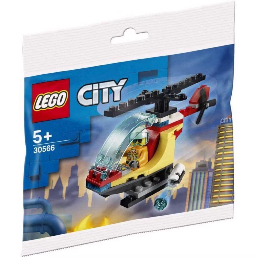 LEGO City 30566 Fire Helicopter polybag | Shopee Thailand