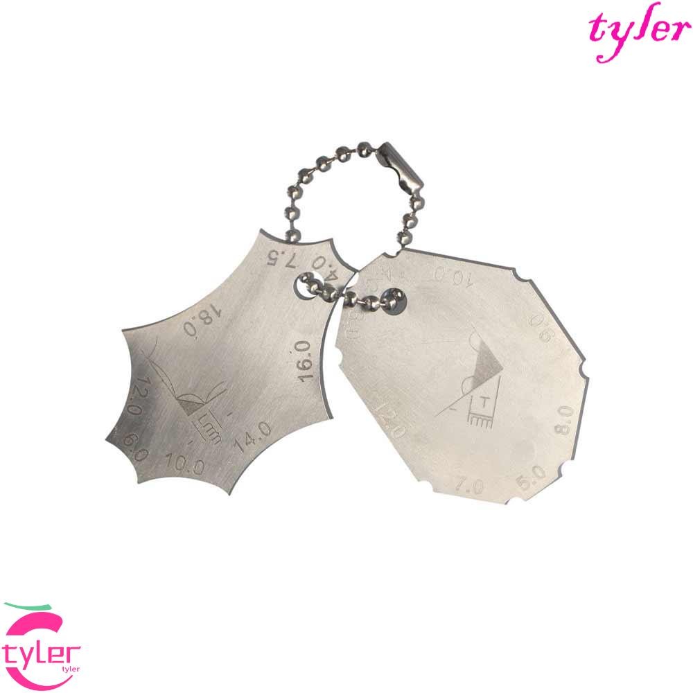 TYLER Weld Gauge, Fillet Weld Throat Deep Welding Gauge, Right Angle ...