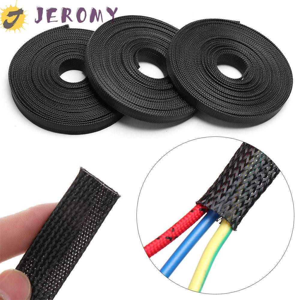 JEROMY Braid Sleeving 4/6/8/10/12/15/18/20/25 มม. PET Gland สายไฟขยายได้ | Shopee Thailand