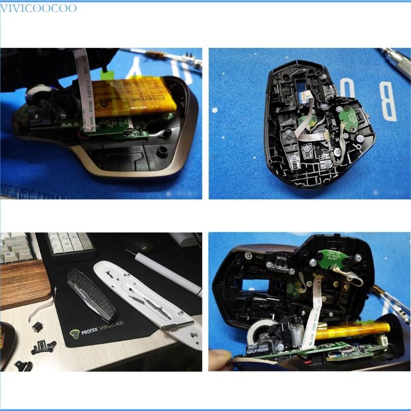 VIVI Mouse ปุ่มด้านข้างเมนบอร์ดแผงวงจรเมาส์สายยืดหยุ่นสําหรับ MX Master ...