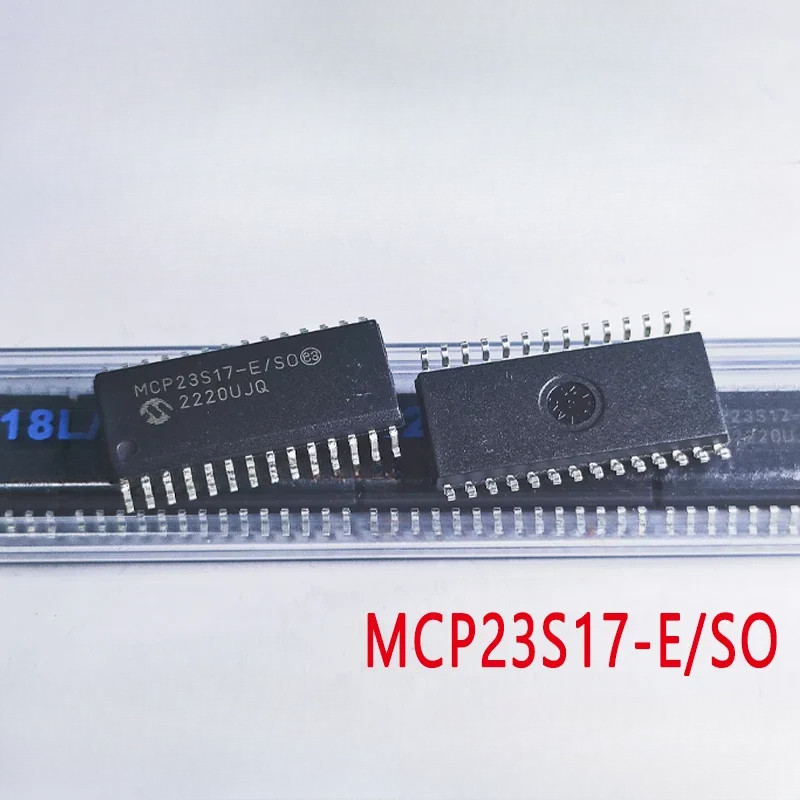 10 ชิ้น/ล็อต Original MCP23S17-E/SO MCP23S17T-E/SO MCP23S17 SOP-28 ...