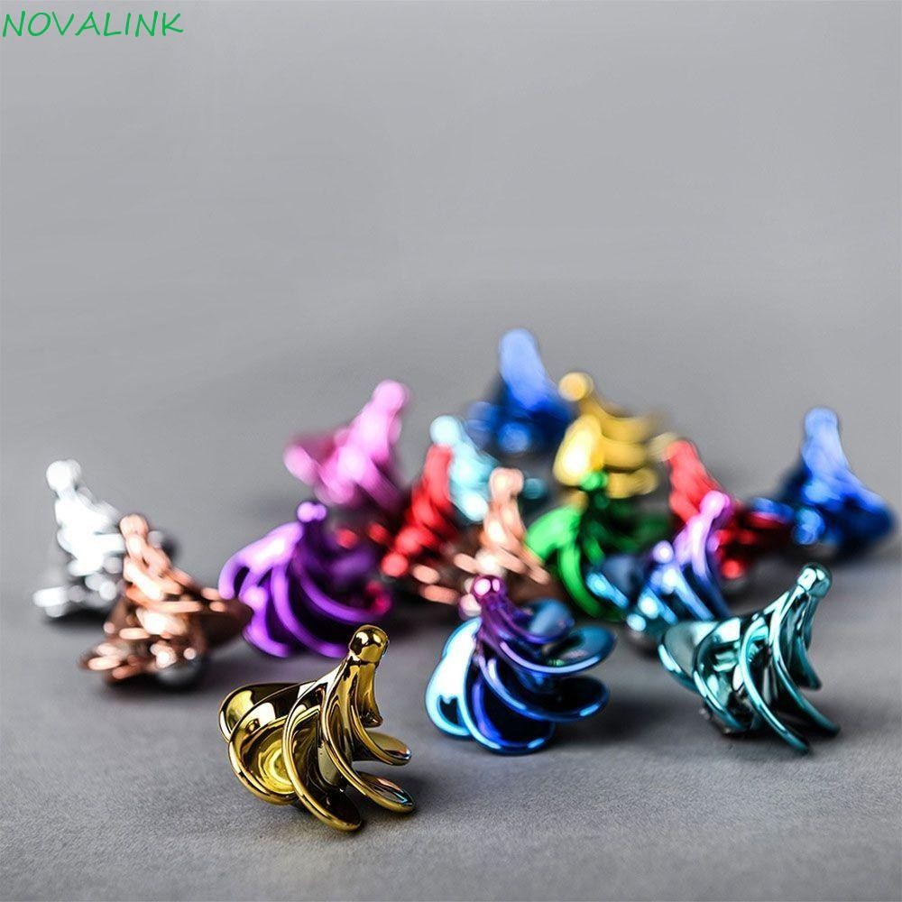 NOVALINK Fidget Spinner ของเล่น, Windmill Blow Wind Spinning Top ...