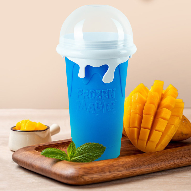 [Dew] Slushie Cup, Slushy Maker Cup, Frozen Magic Squeeze Cups For ...