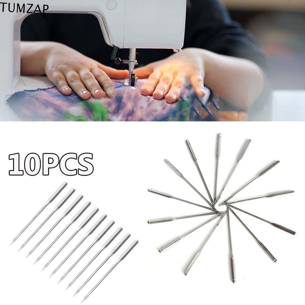 เย็บ TUMZAP|เข็ม 4 ขนาดสีเงินแบนเหล็กเครื่องแต่งกายปกติอุปกรณ์เย็บผ้า | Shopee Thailand