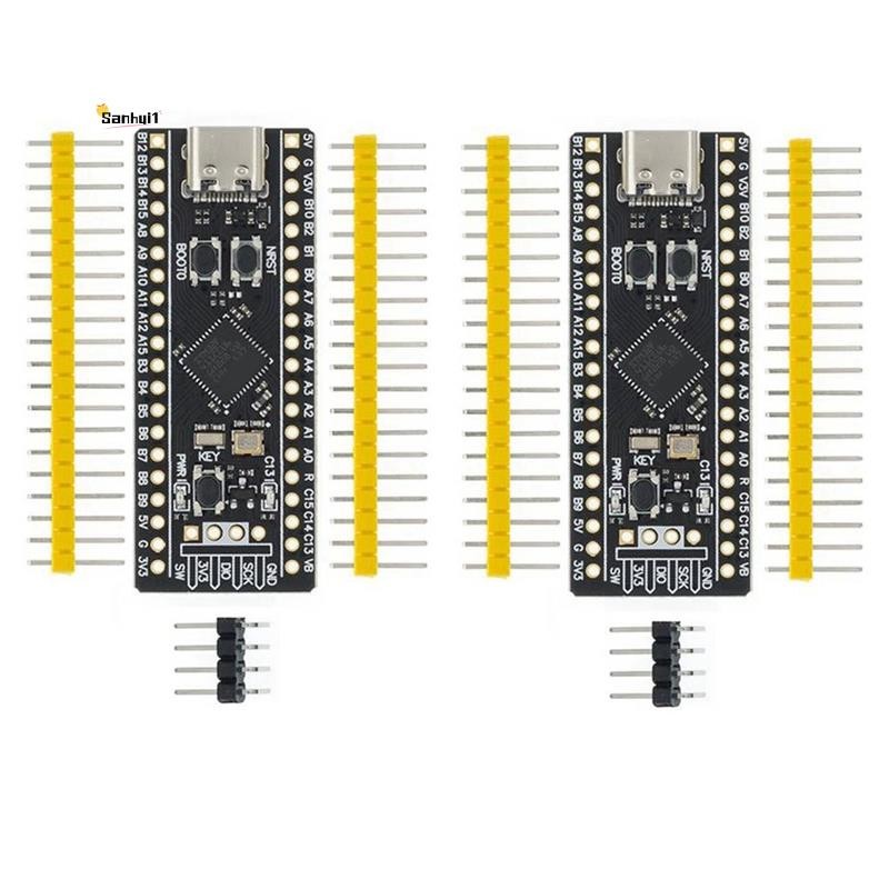 2 ชิ้น STM32F411 บอร์ดพัฒนา, STM32F411CEU6 STM32F4 บอร์ดการเรียนรู้, รองรับสําหรับการเขียน ...