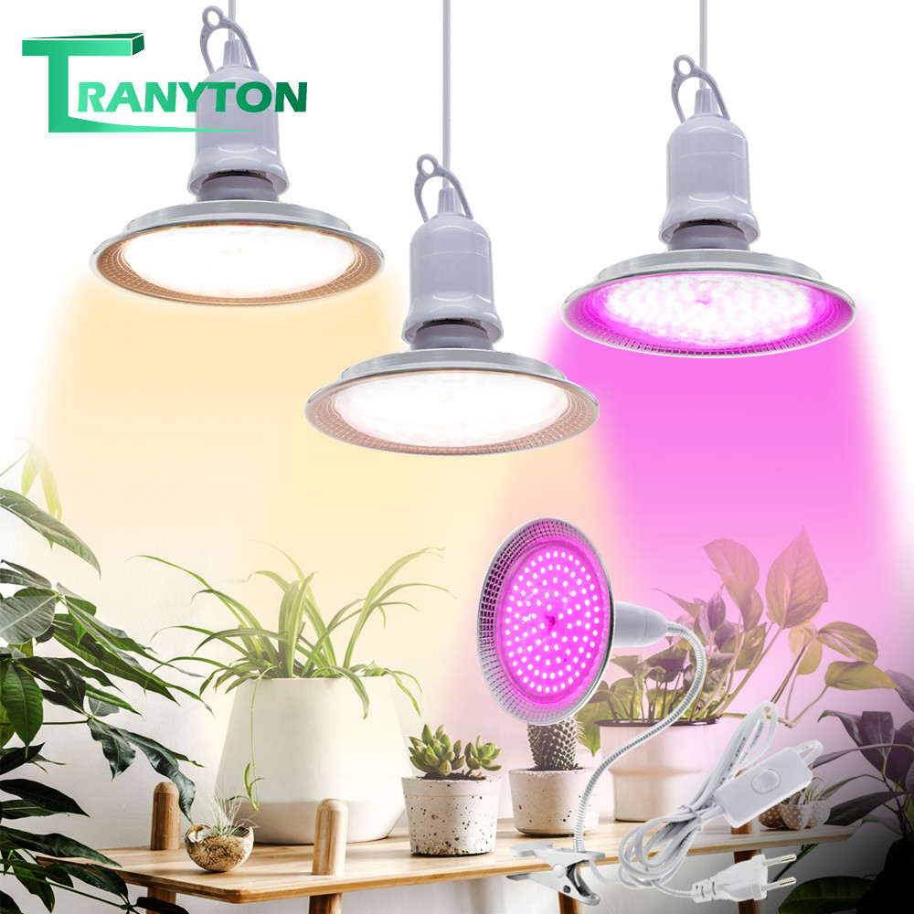 COB LED Grow Light Full Spectrum AC 220V E27 18W Grow หลอดไฟ Phytolamp ...