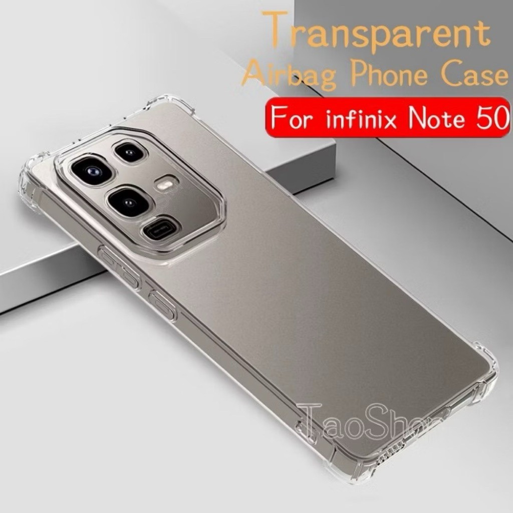 เคสใสกันกระแทก สำหรับ infinix Note50 / Note50Pro Note50pro Plus เคสซิลิโคน แบบนิ่ม เคสกันกระแทก ...